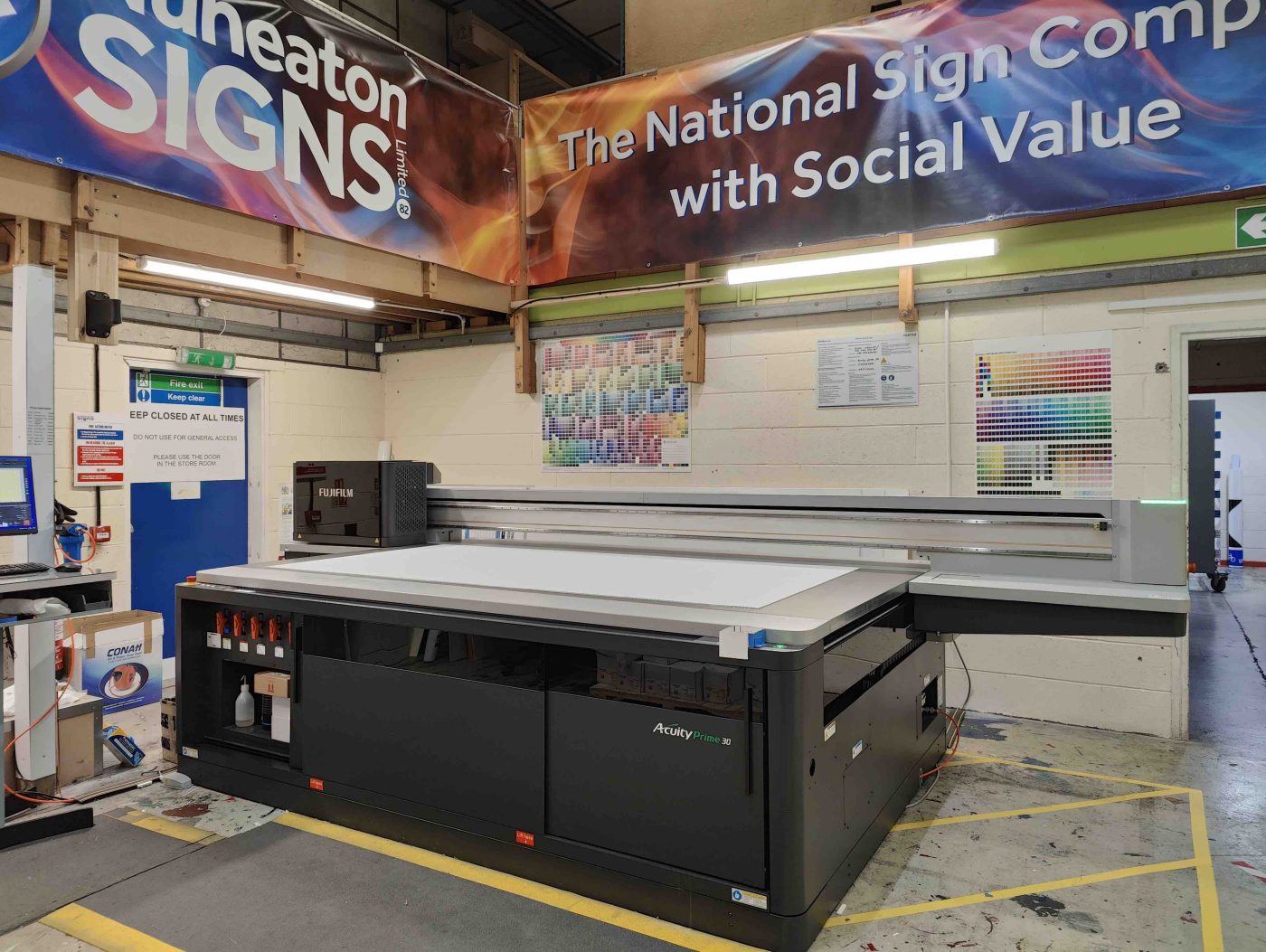 Nuneaton Signs invests in Fujifilm Acuity Prime 30 - Eye on Display