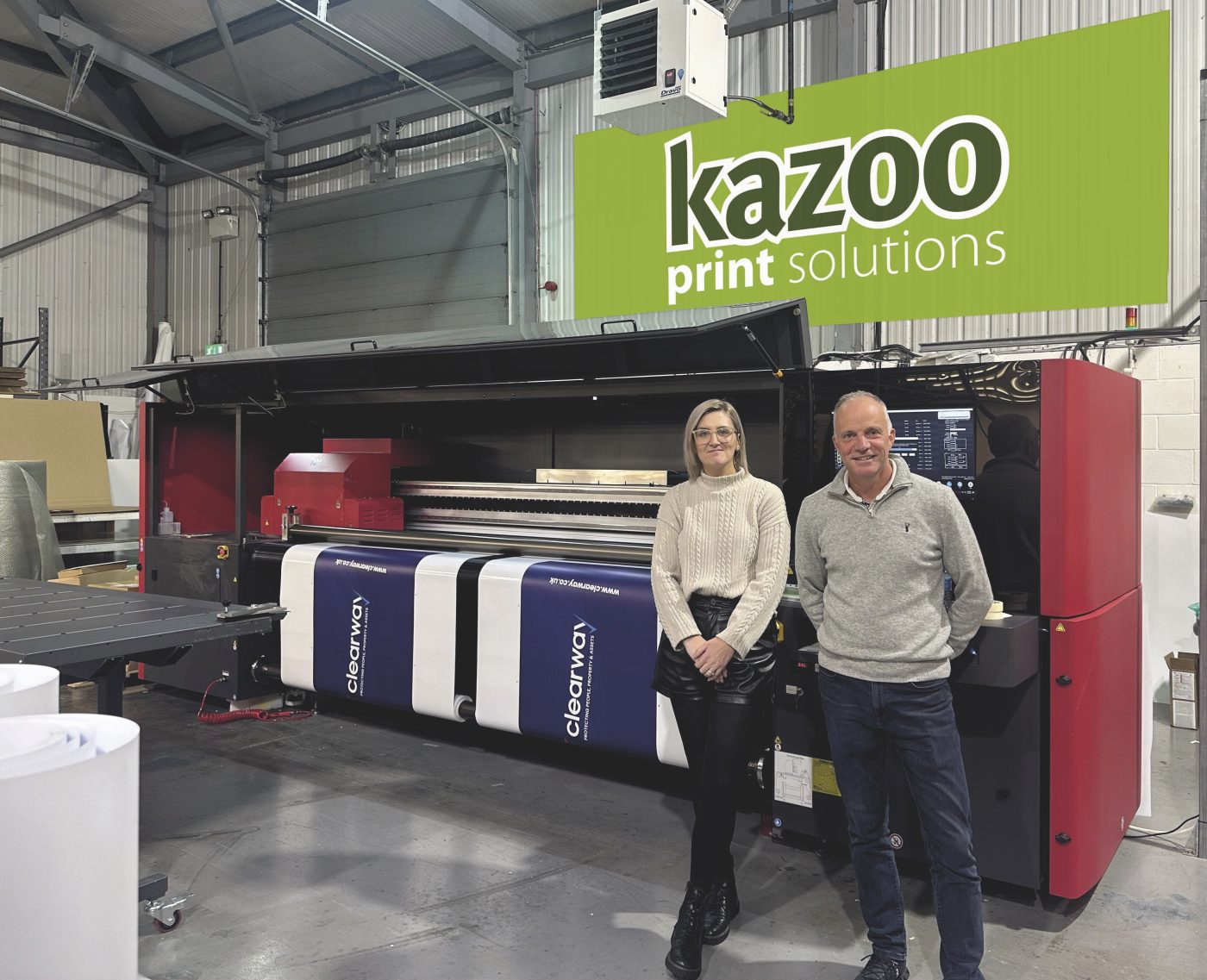Kazoo Print installs an EFI Pro 30h 3.2m UV LED hybrid printer from ...