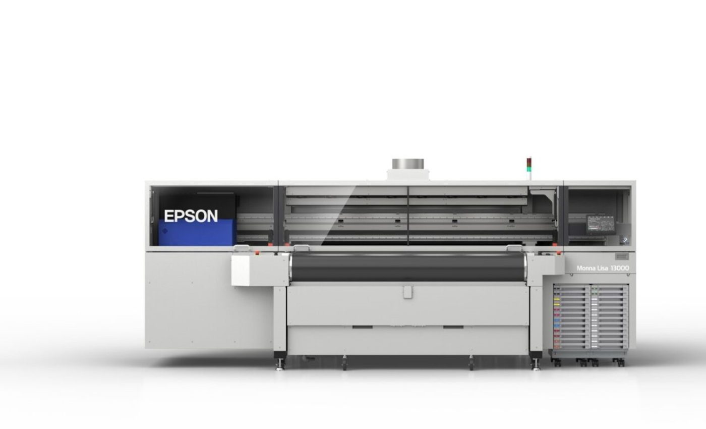 Epson shows off latest digital direct-to-fabric textile printer at ...