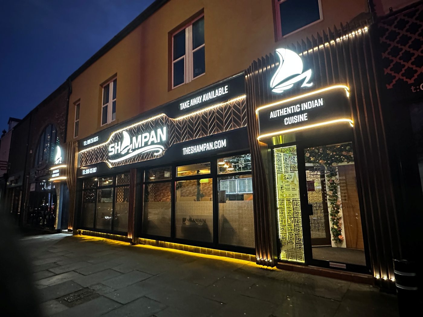 Mixit transforms Indian Restaurant’s signage with Firstlite LED - Eye ...