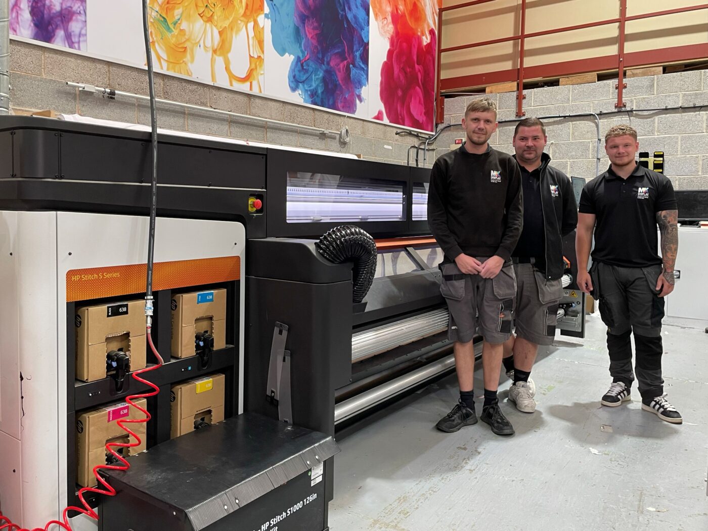 MX Display makes sustainable strides with HP Stitch S1000 - Eye on Display