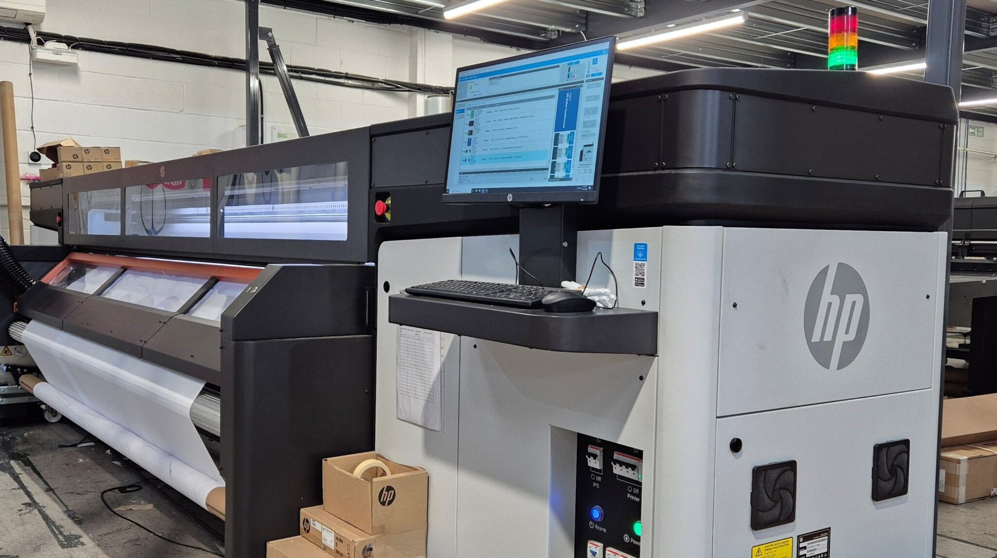 The Big Display Company Expands Fabric Printing with HP Stitch - Eye on Display